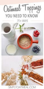 75+ Oatmeal Toppings - Simply Oatmeal