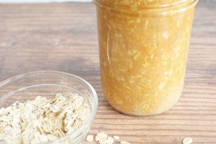 Pumpkin Puree Overnight Oats – Simply Oatmeal
