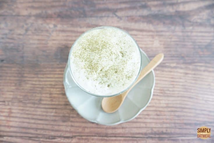 Green Tea Latte Overnight Oats - Simply Oatmeal