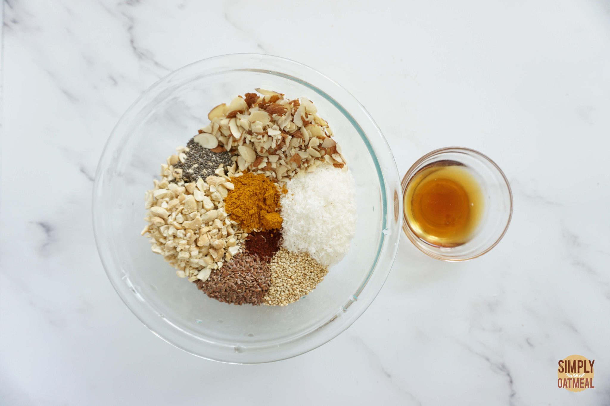 Cashew Curry Granola - Simply Oatmeal