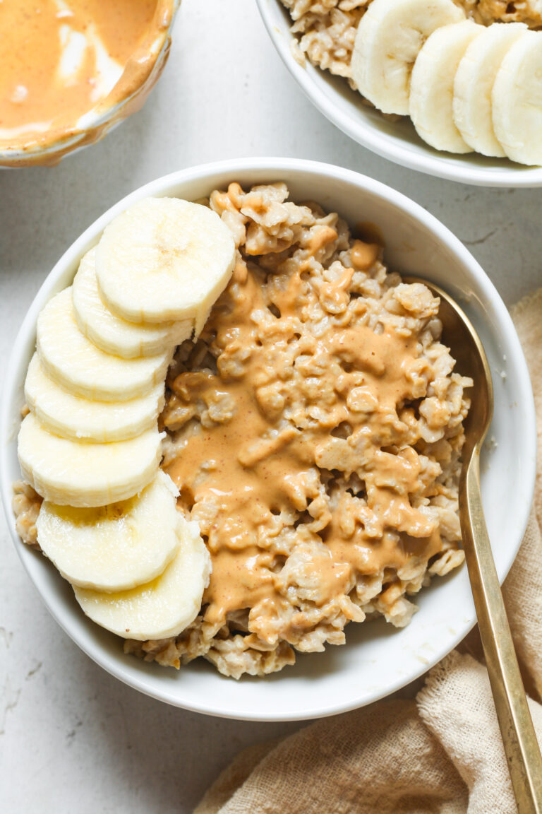 Peanut Butter Oatmeal - Simply Oatmeal